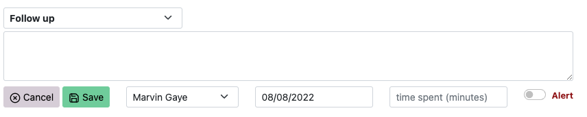 Setting reminders and assigning to a staff member - PMHCIS Intake Module Documentation